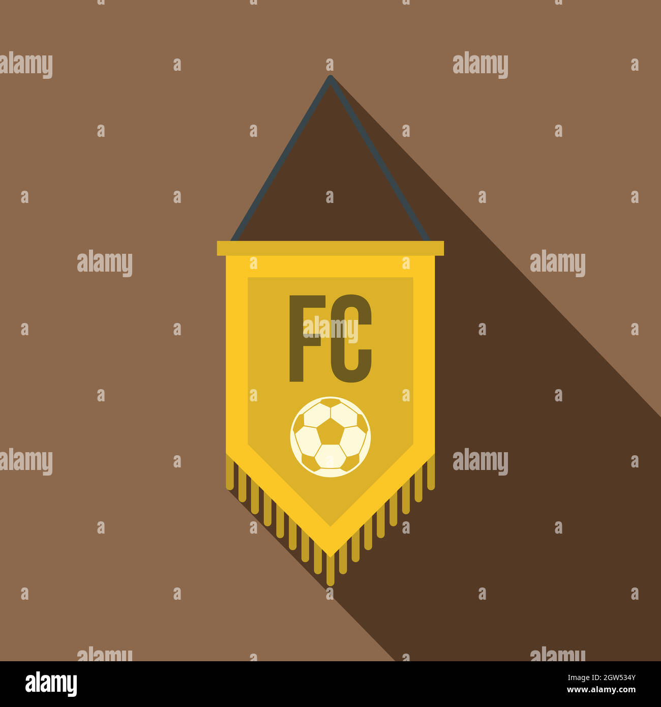 Yellow football ball Stock Vector Images - Alamy