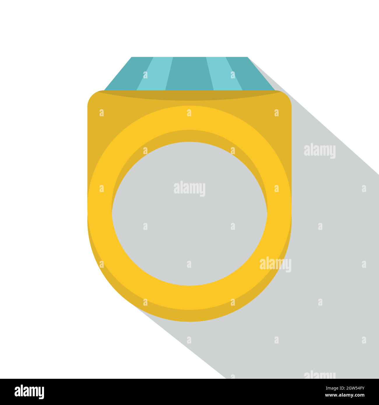 Diamond ring icon, flat style Stock Vector Image & Art - Alamy