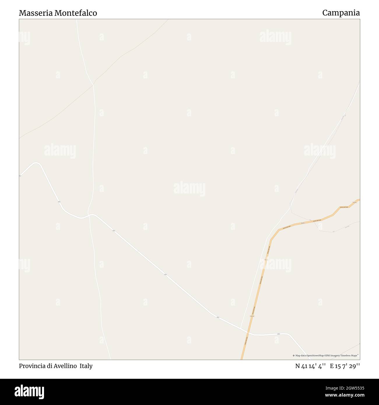 Masseria Montefalco, Provincia di Avellino, Italy, Campania, N 41 14' 4 ...