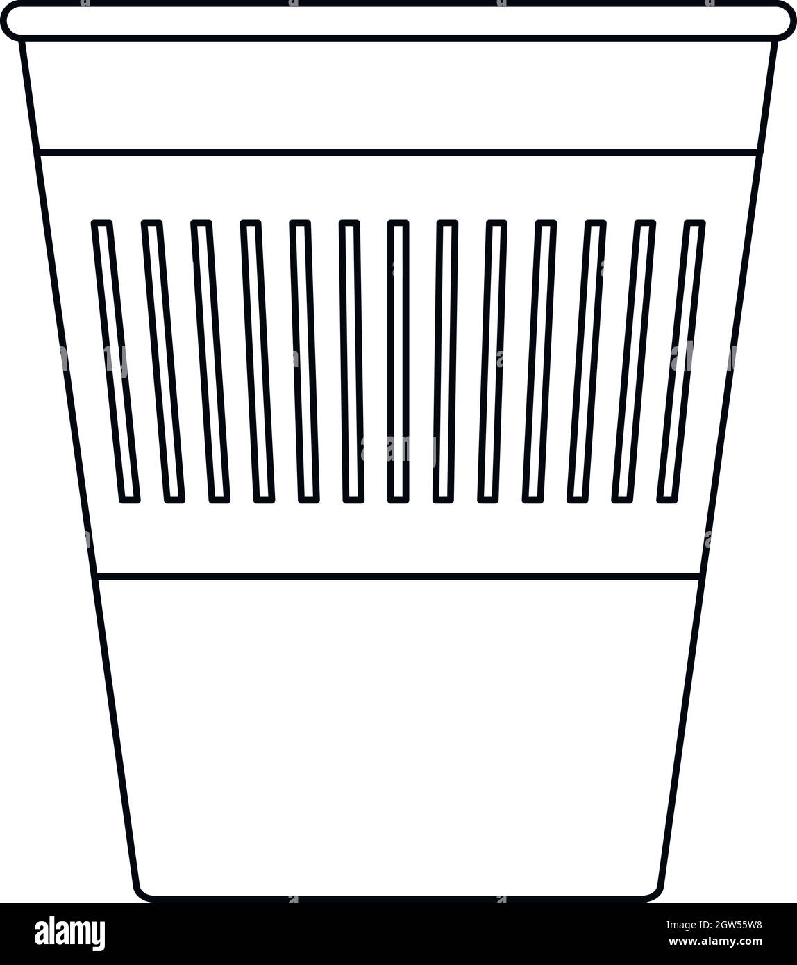 Recycling line icon outline Stock Vector Images - Alamy