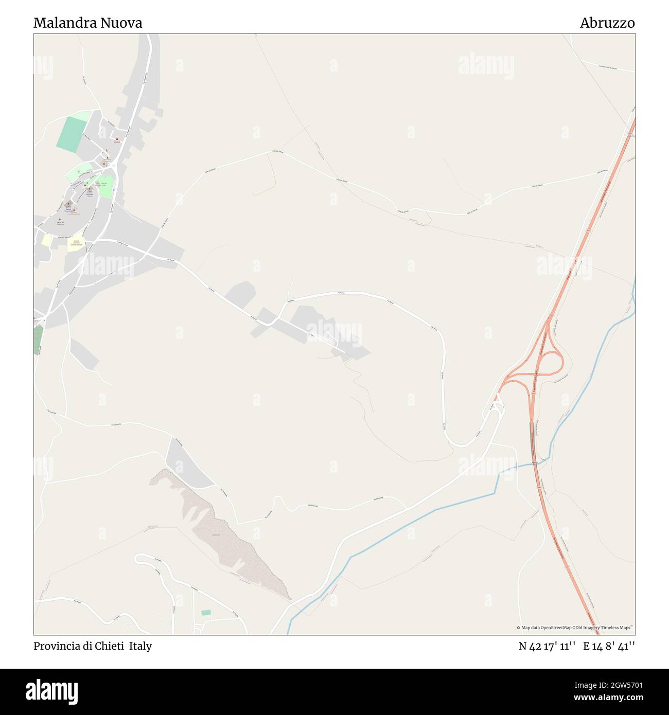 Malandra Nuova, Provincia di Chieti, Italy, Abruzzo, N 42 17' 11'', E ...