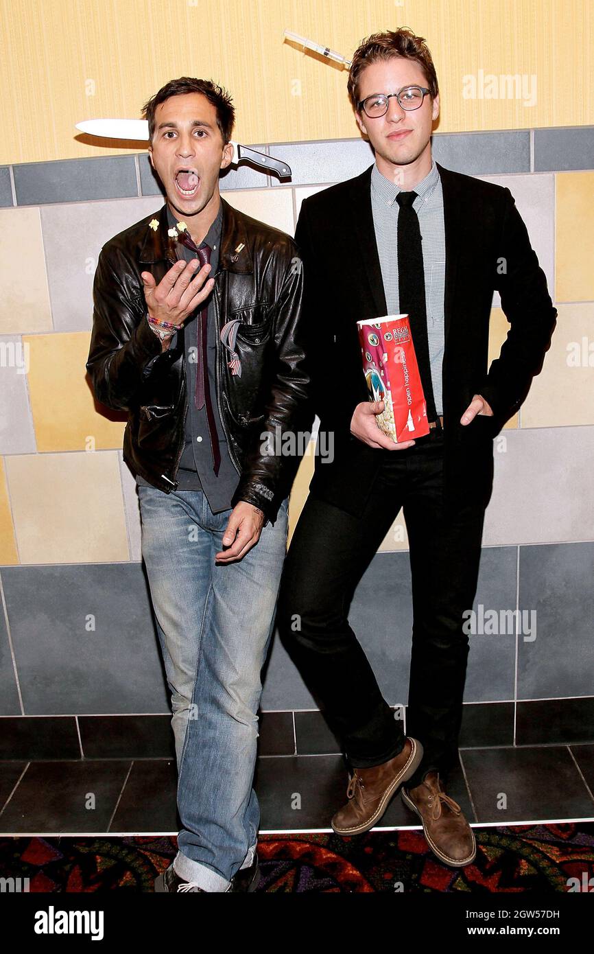 New York, NY, USA. 18 October, 2011. Co-directors Ariel Schulman, Henry ...