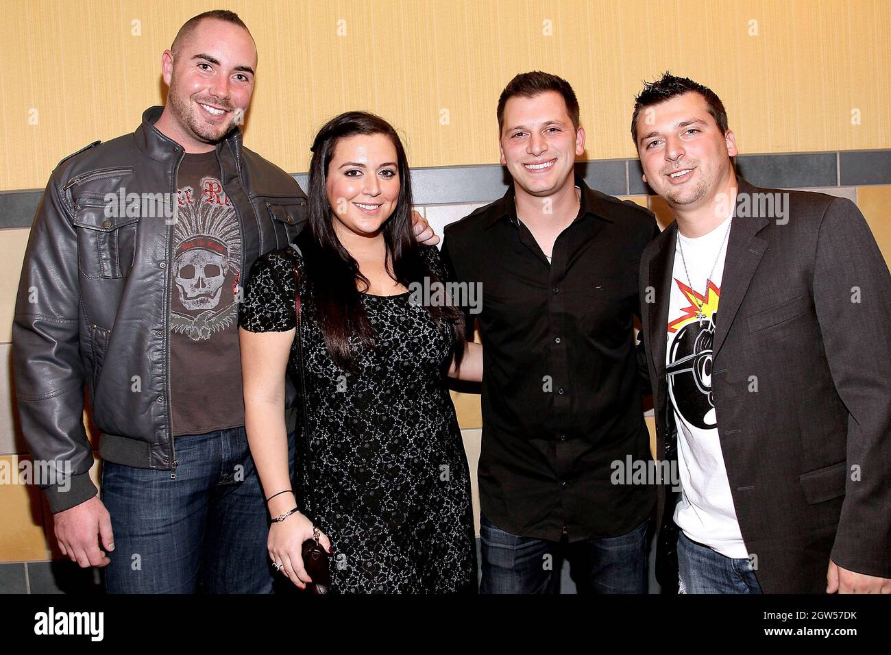 New York, NY, USA. 18 October, 2011. Guest, Lauren Manzo, Albie Manzo ...