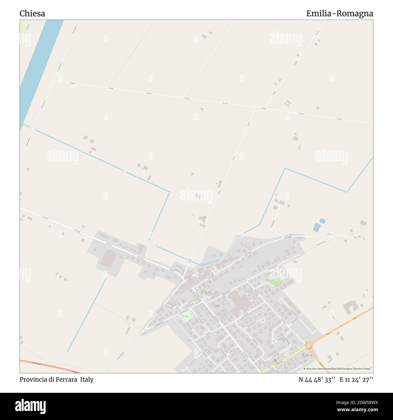 Map of ferrara hi-res stock photography and images - Alamy