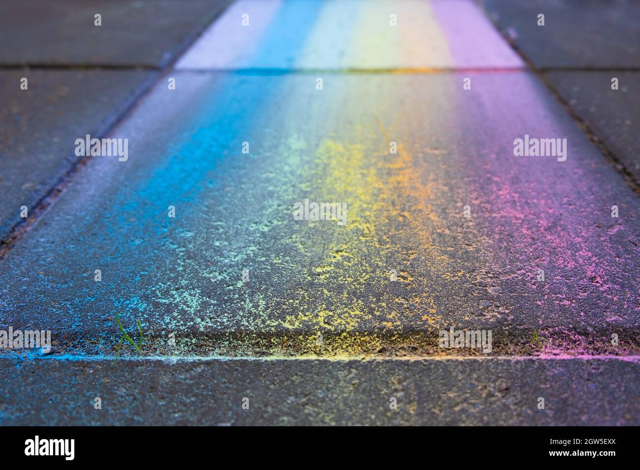 Melbourne pavement art hi-res stock photography and images - Alamy