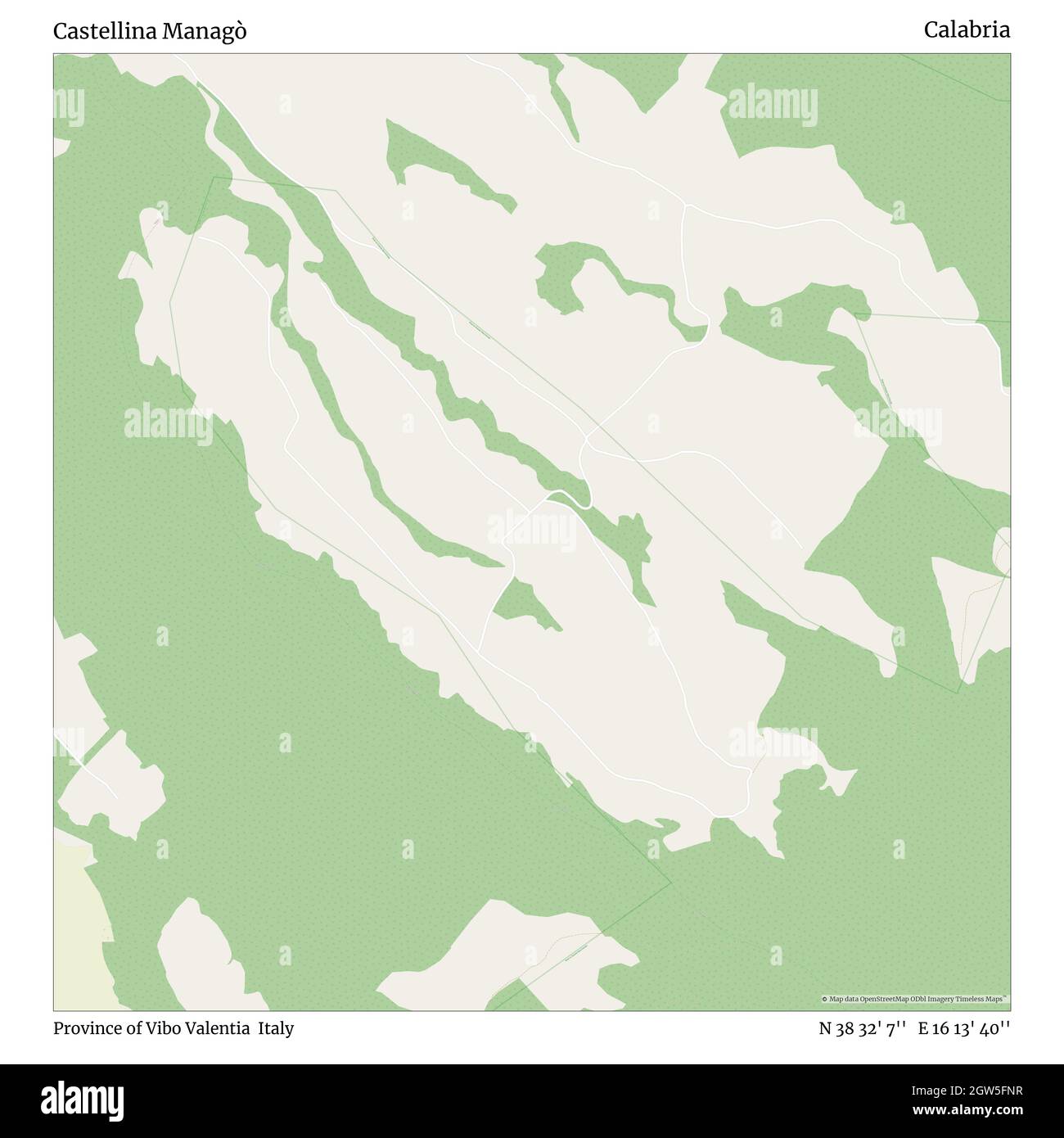 Vibo valentia map hi-res stock photography and images - Alamy