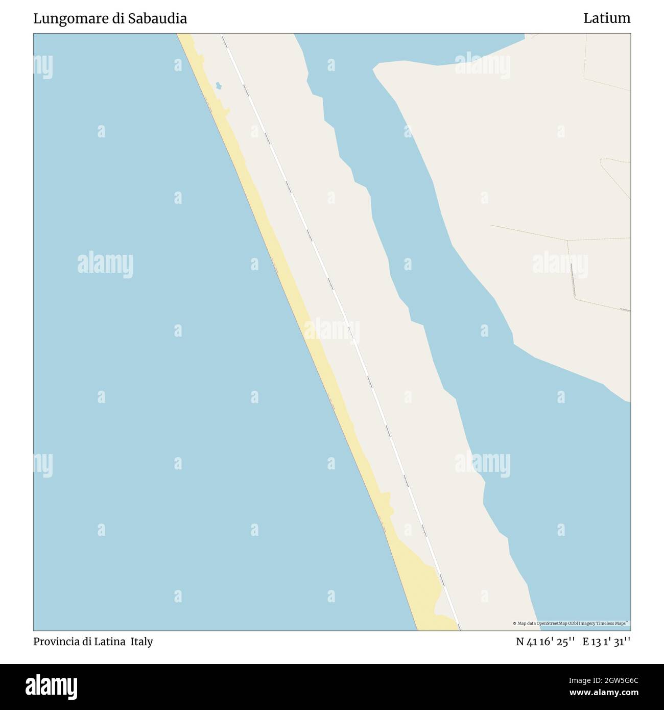 Sabaudia Cut Out Stock Images & Pictures - Alamy