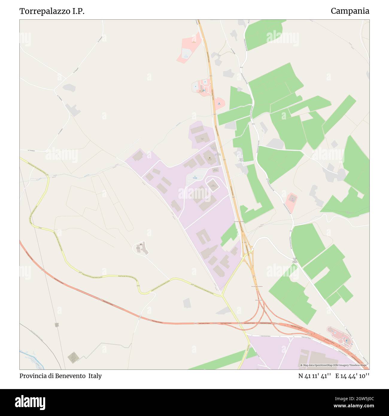 Torrepalazzo I.P., Provincia di Benevento, Italy, Campania, N 41 11' 41 ...