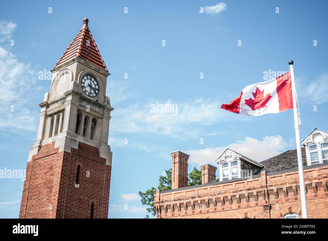 Clock tower niagara on lake hi-res stock photography and images - Alamy