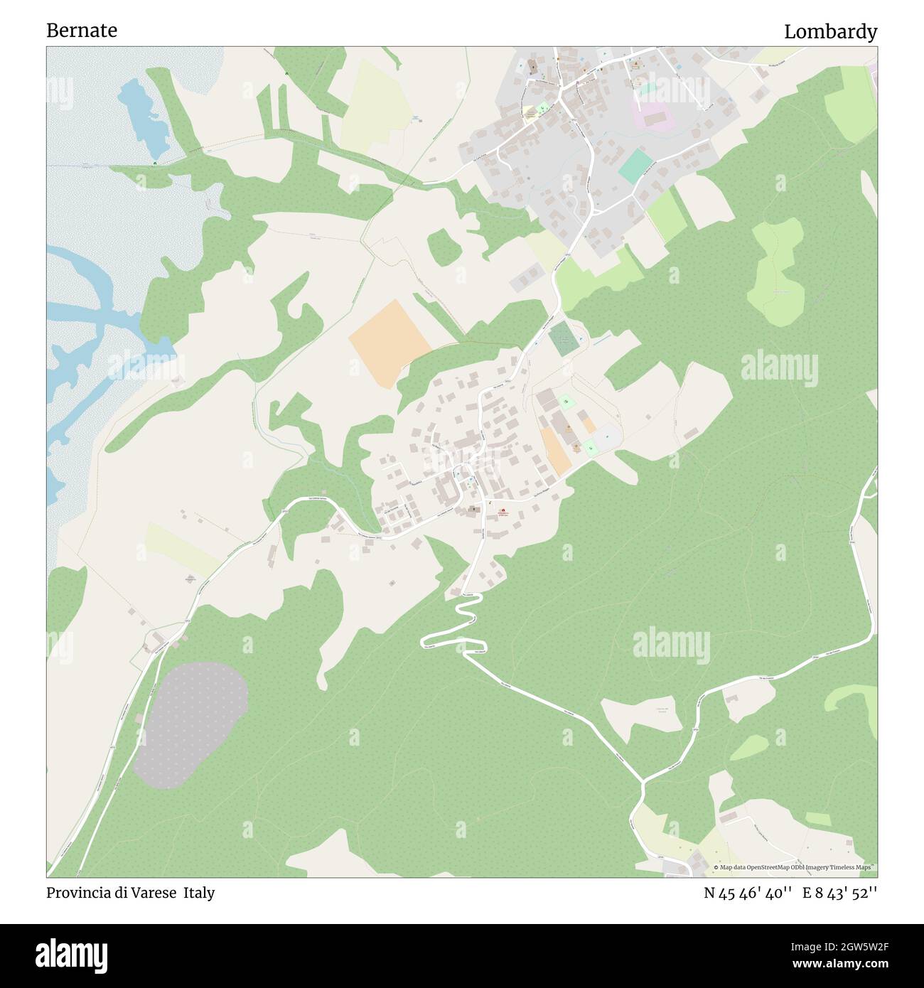 Map of varese hi-res stock photography and images - Alamy
