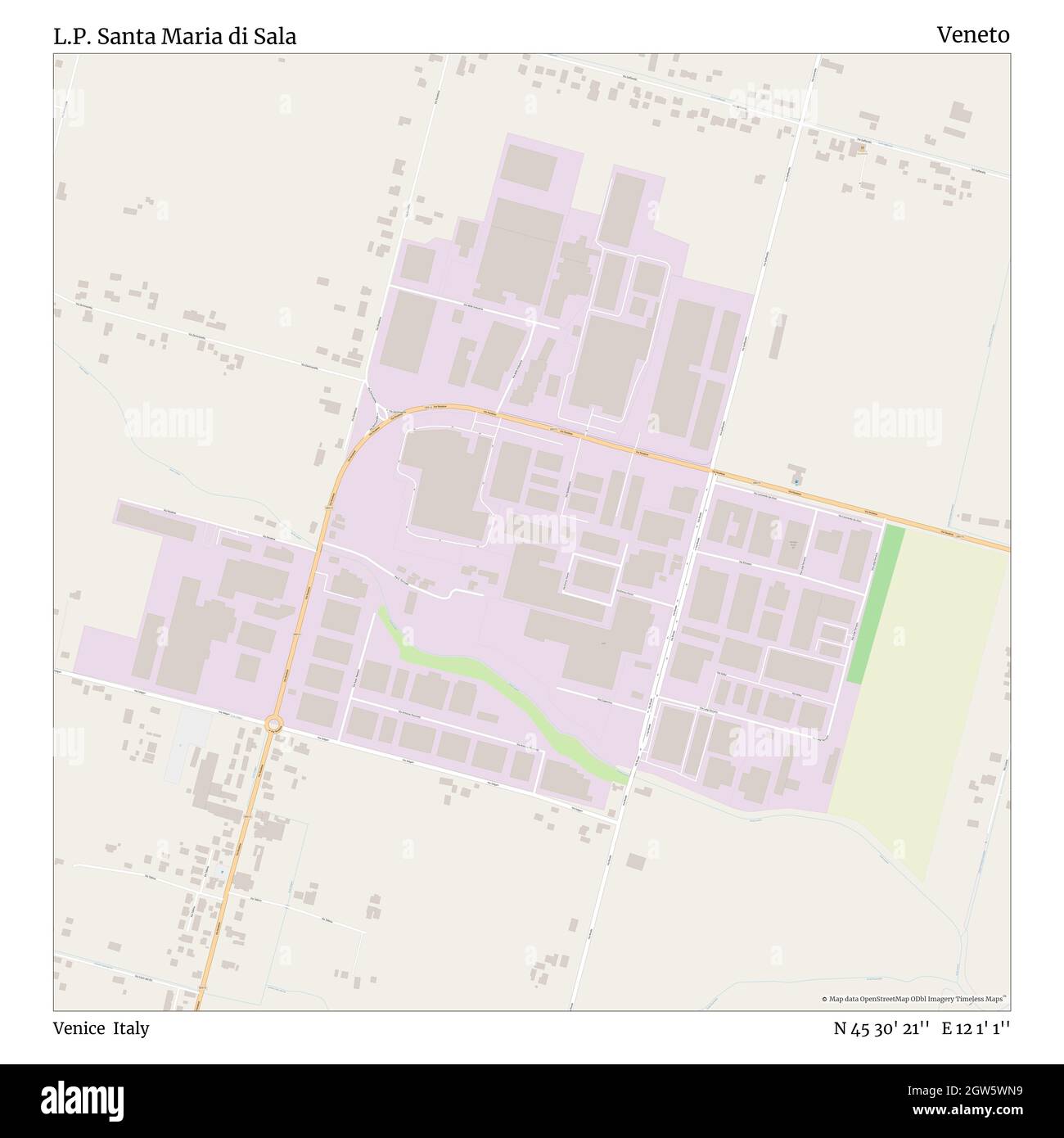 Venice map l hi-res stock photography and images - Alamy