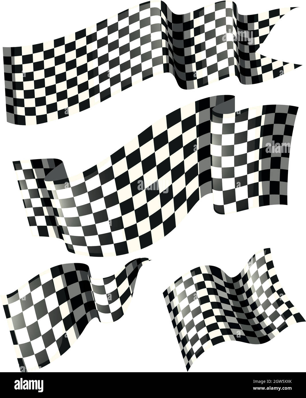 Racing flags in different styles Stock Vector Image & Art - Alamy