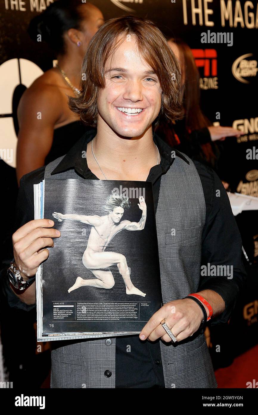 New York, NY, USA. 6 October, 2011. Louie Vito at the ESPN Magazine 3rd ...
