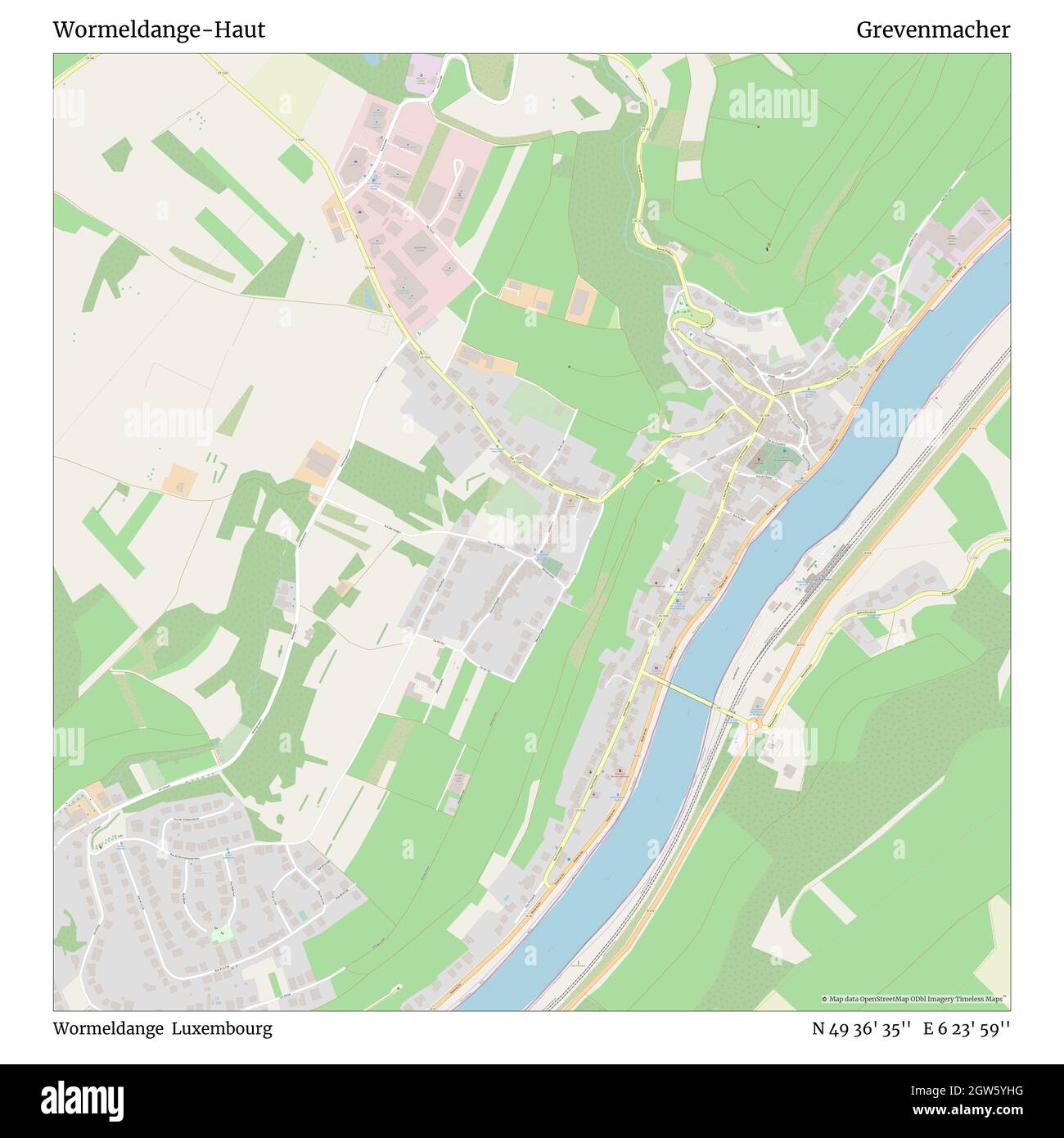 Wormeldange-Haut, Wormeldange, Luxembourg, Grevenmacher, N 49 36' 35 ...
