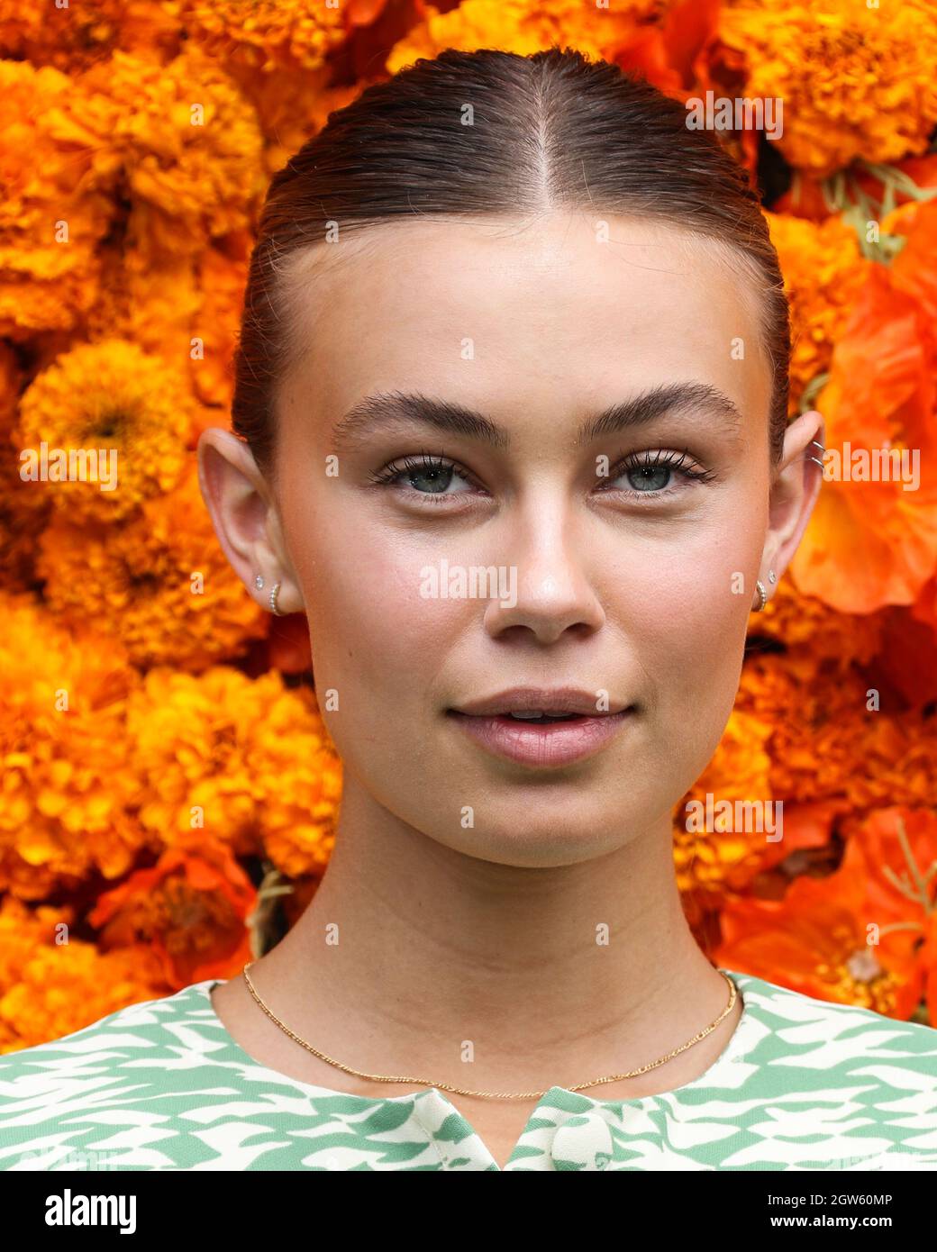 PACIFIC PALISADES, LOS ANGELES, CALIFORNIA, USA - OCTOBER 02: Model ...