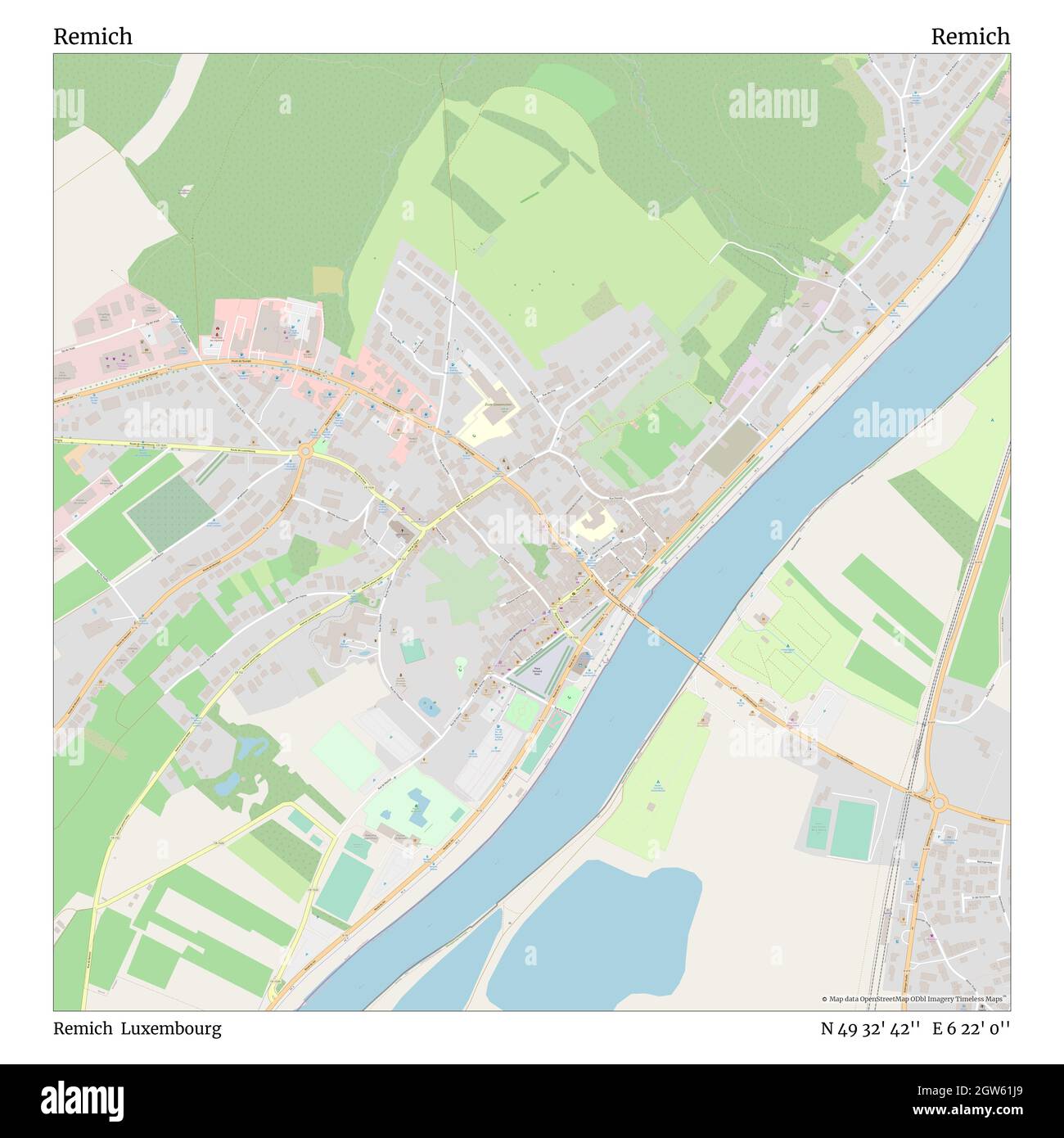 Remich luxembourg Cut Out Stock Images & Pictures - Alamy