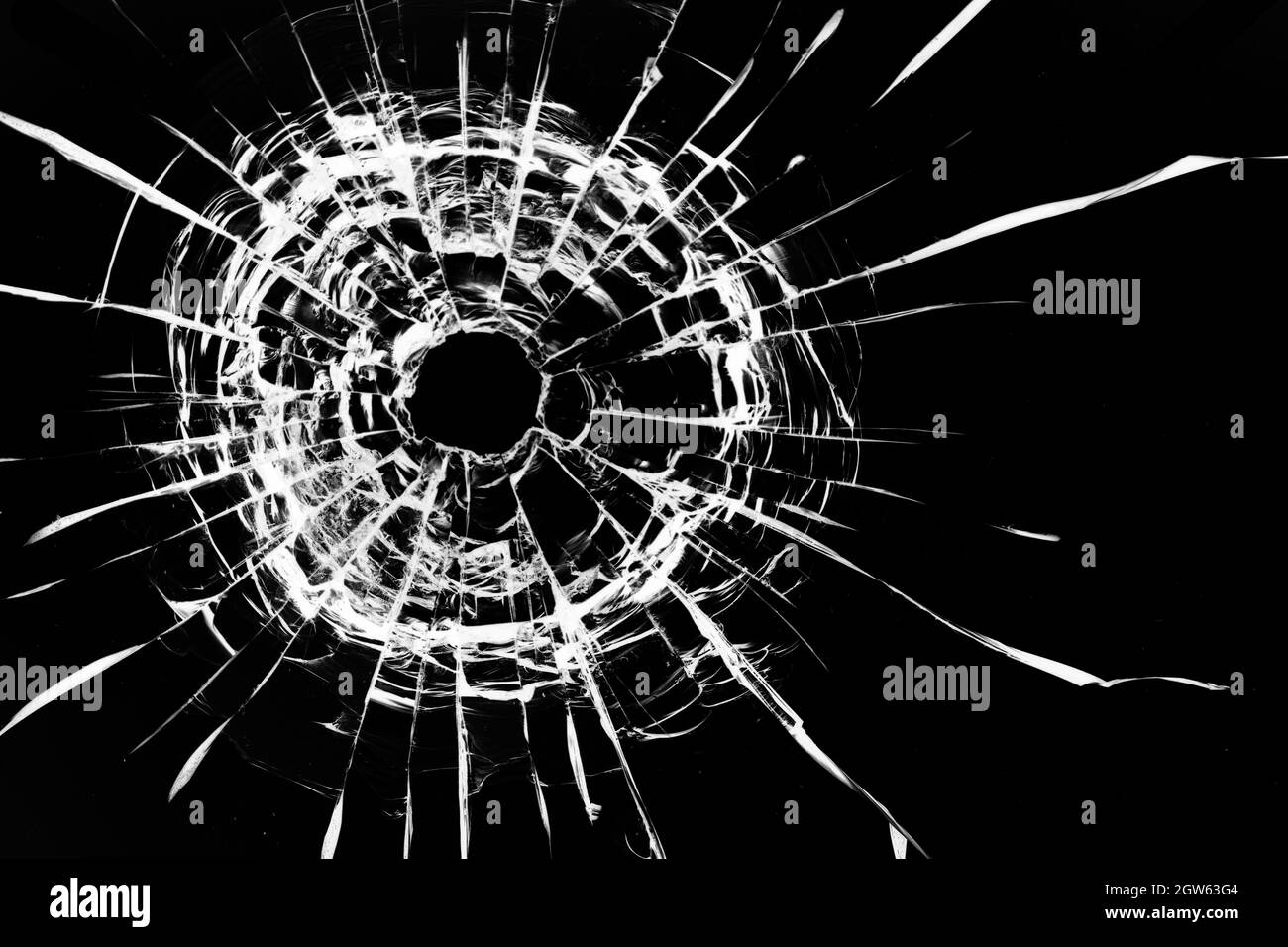 Bullet Hole Wallpaper