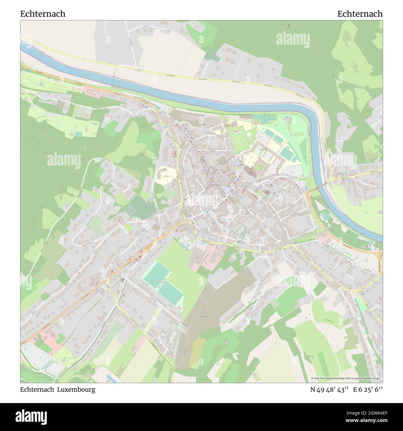 Echternach luxembourg Cut Out Stock Images & Pictures - Alamy