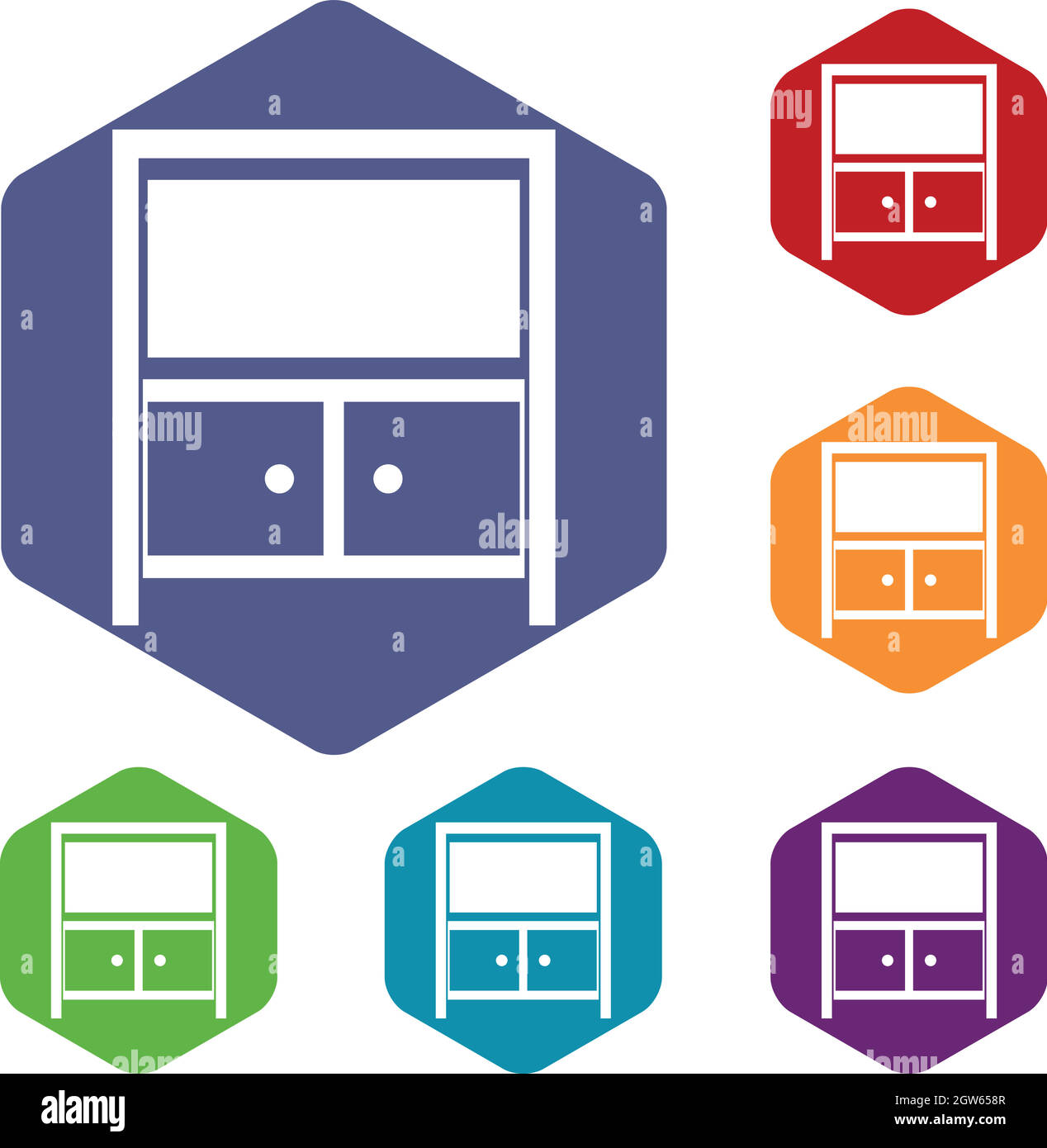 Painting family vintage Stock Vector Images - Alamy