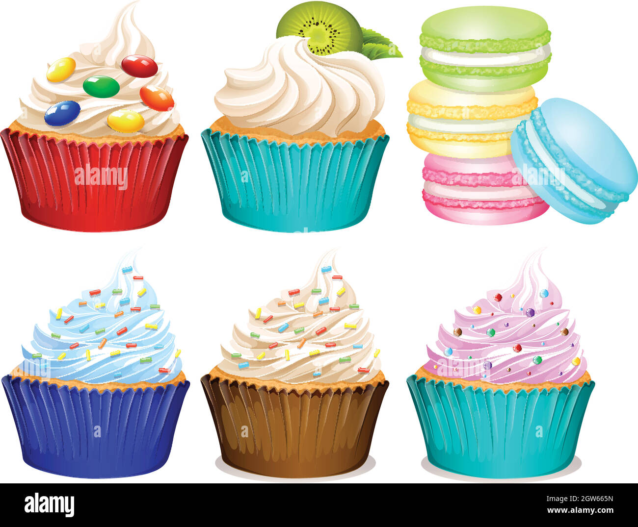 Fruit flavor Stock Vector Images - Alamy