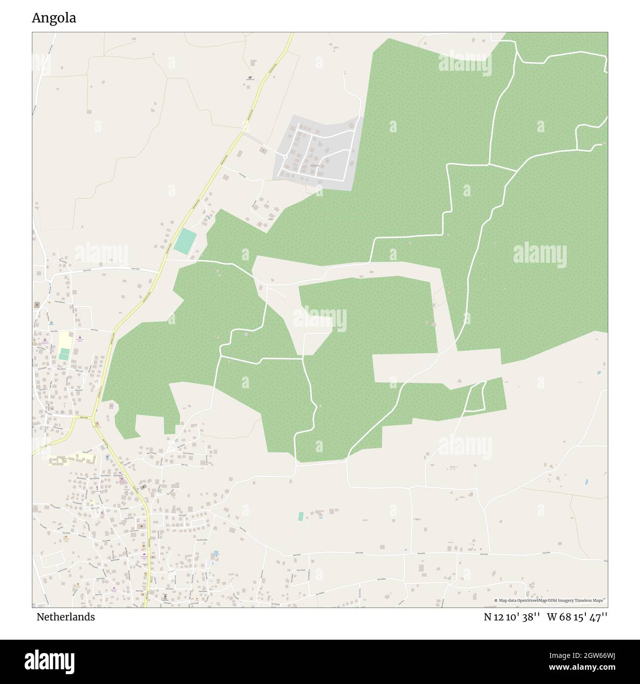 Maps of angola hi-res stock photography and images - Alamy