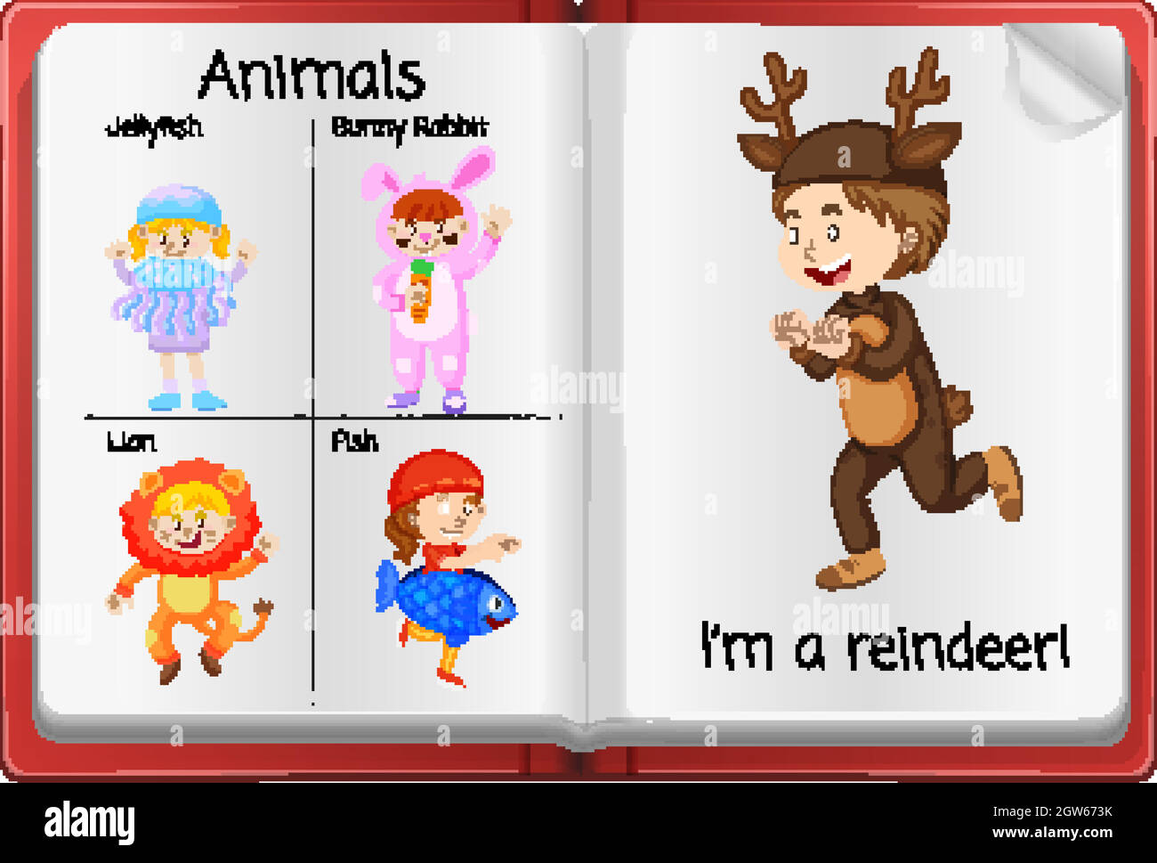 Open activity diary page Stock Vector Image & Art - Alamy