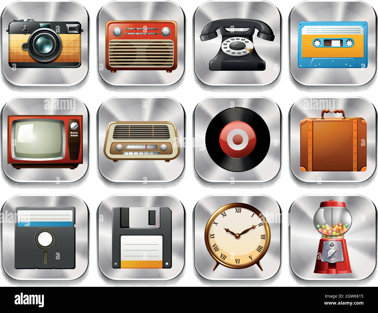 Retro tvs many hi-res stock photography and images - Alamy