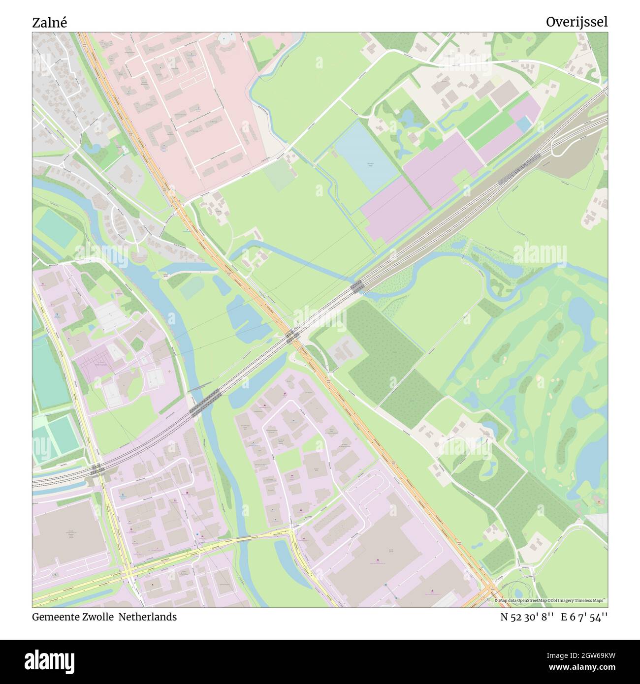 Zwolle map hi-res stock photography and images - Alamy