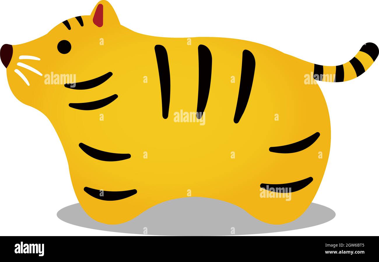 Tiger greeting Stock Vector Images - Alamy