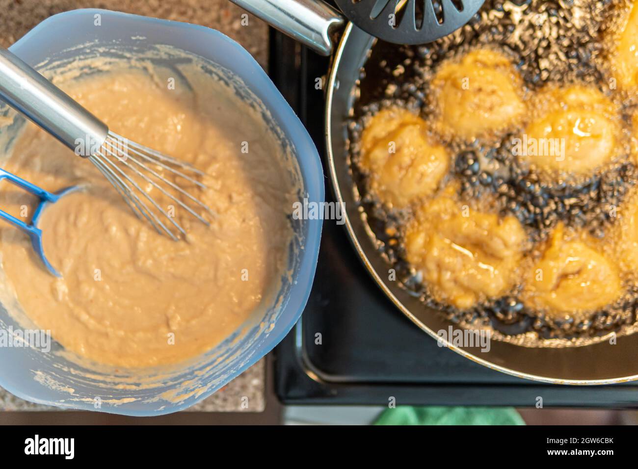 Nigerian Deep fried bean cake or Akara Stock Photo - Alamy
