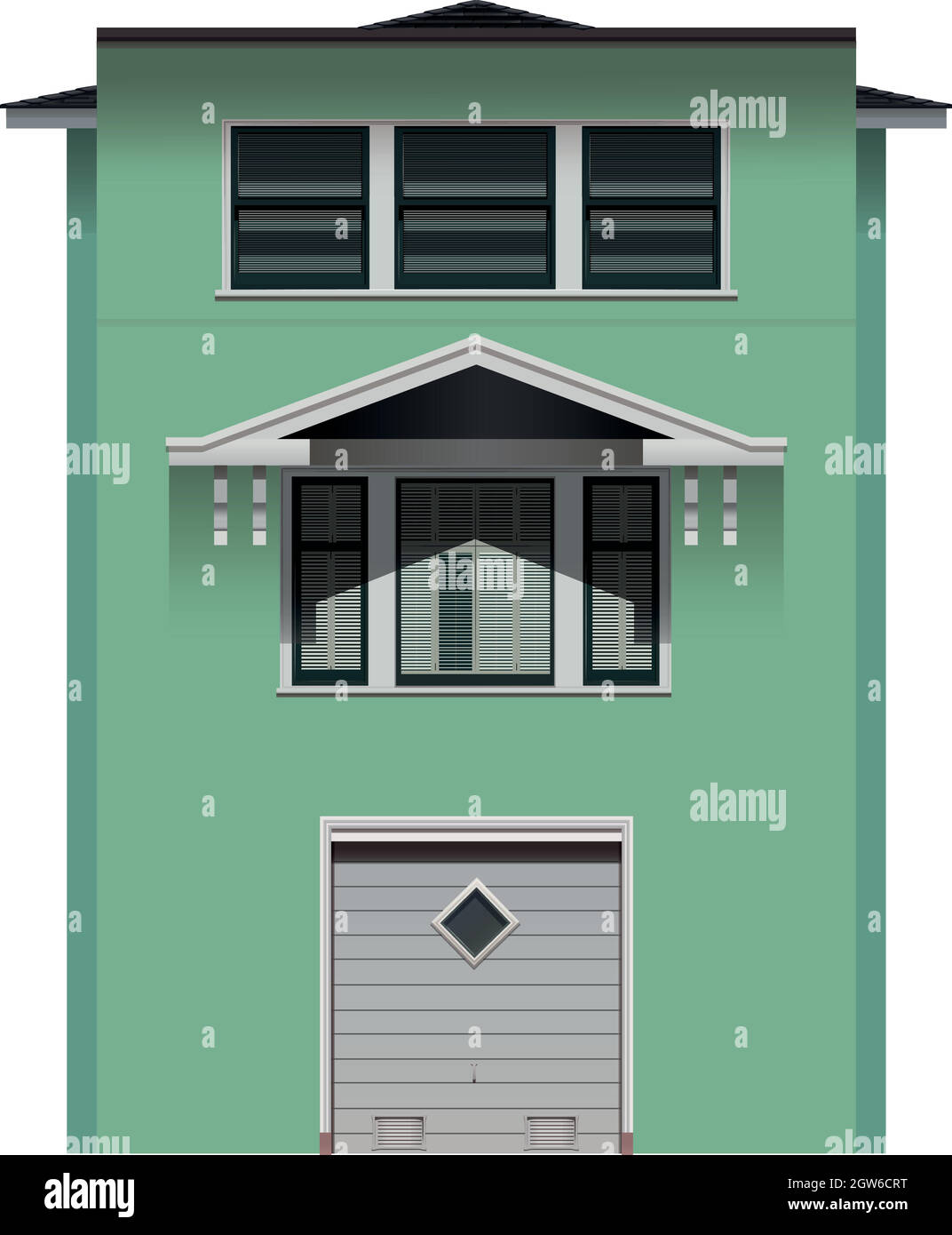 House on stone Stock Vector Images - Alamy
