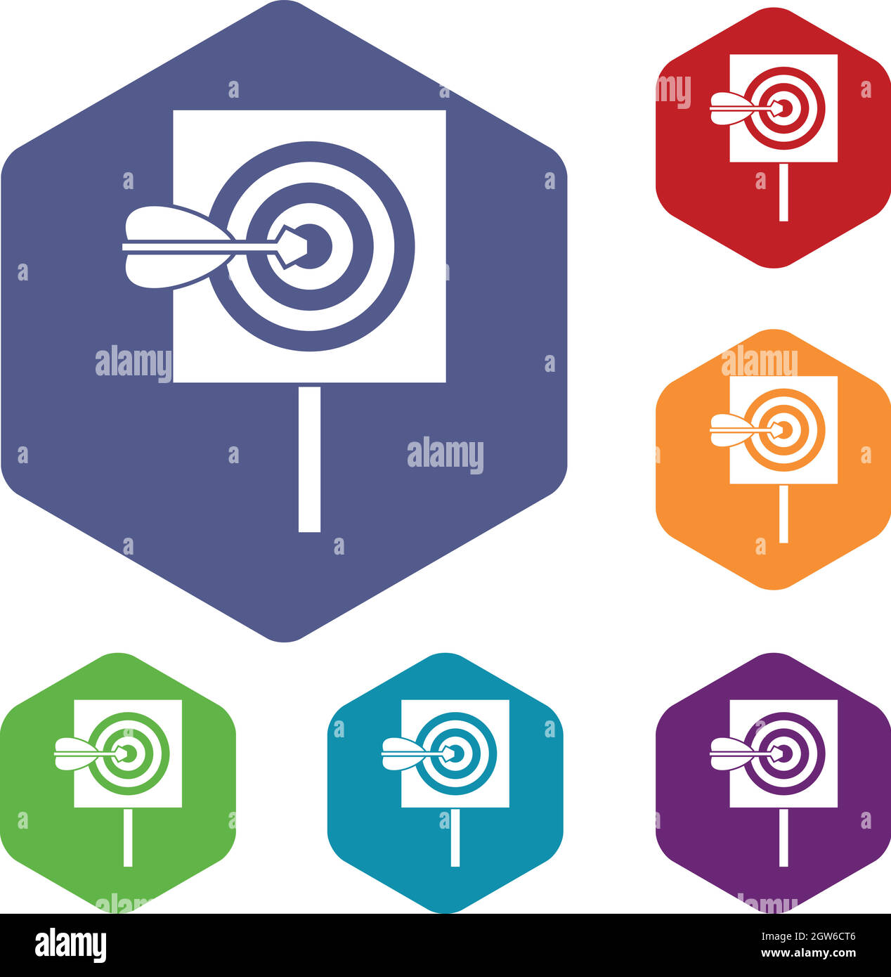 Archery center Stock Vector Images - Alamy