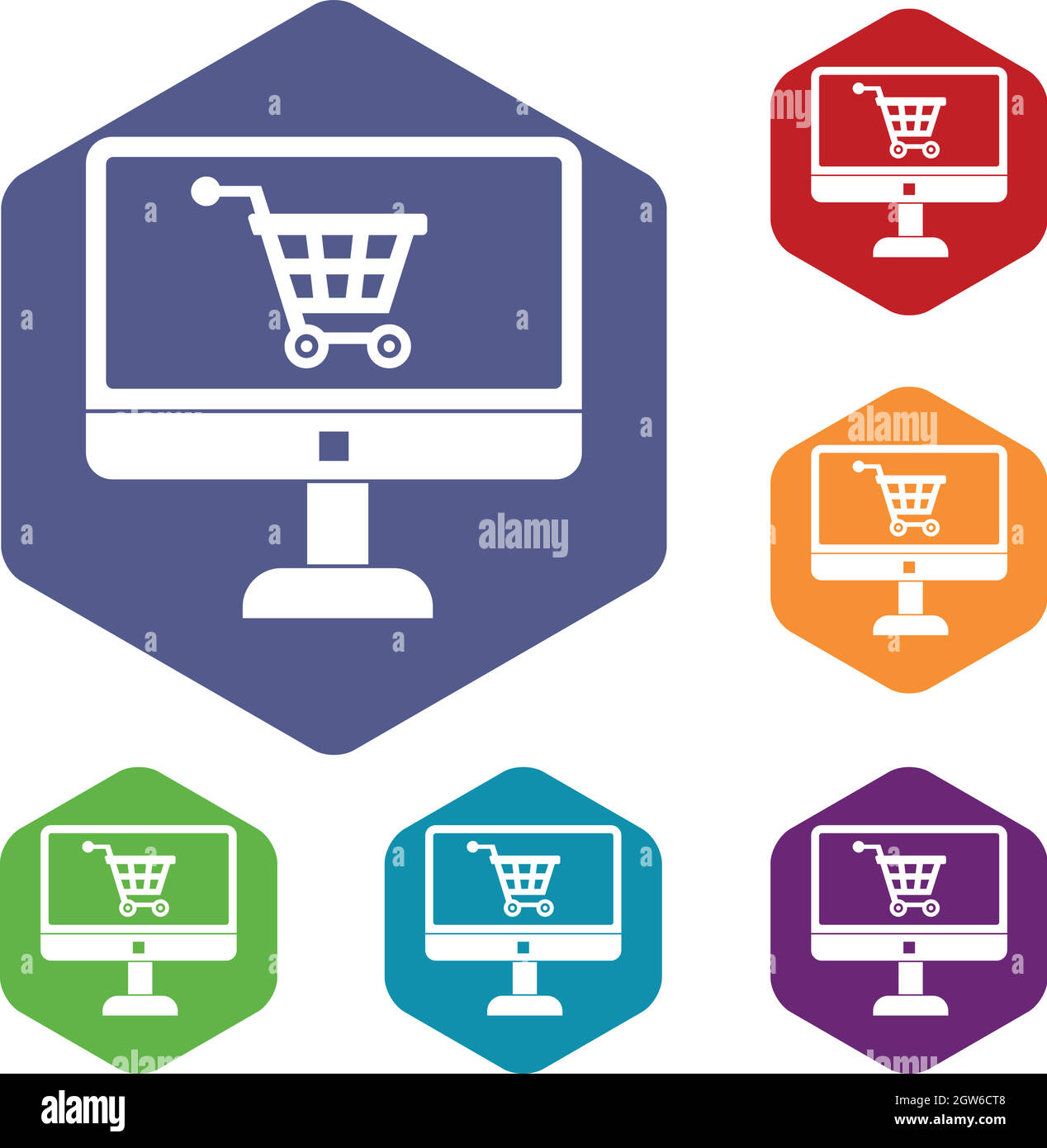 Online store Stock Vector Images - Alamy