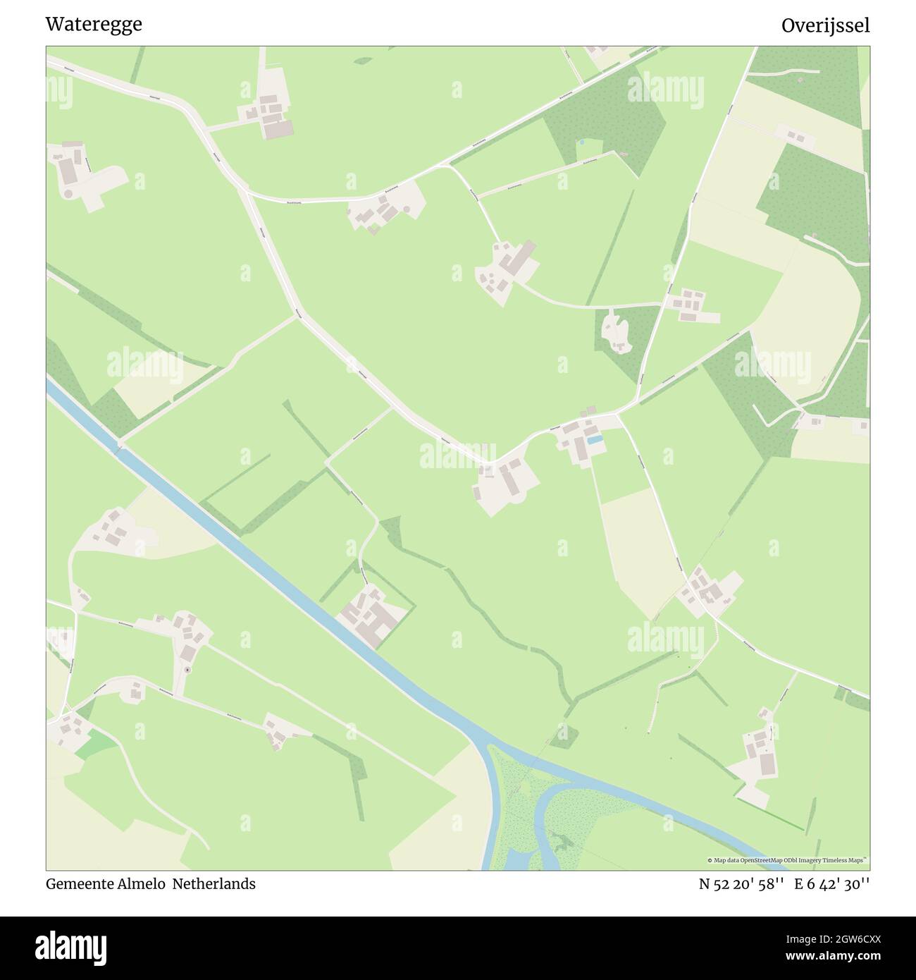 Wateregge, Gemeente Almelo, Netherlands, Overijssel, N 52 20' 58'', E 6 ...