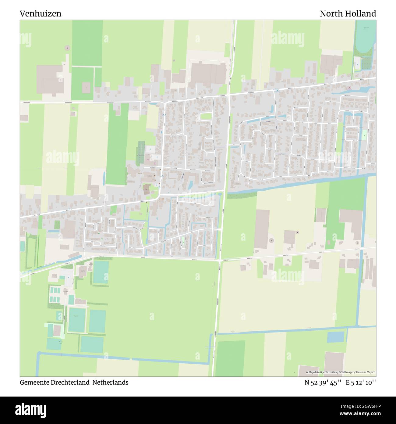 Venhuizen, Gemeente Drechterland, Netherlands, North Holland, N 52 39 ...