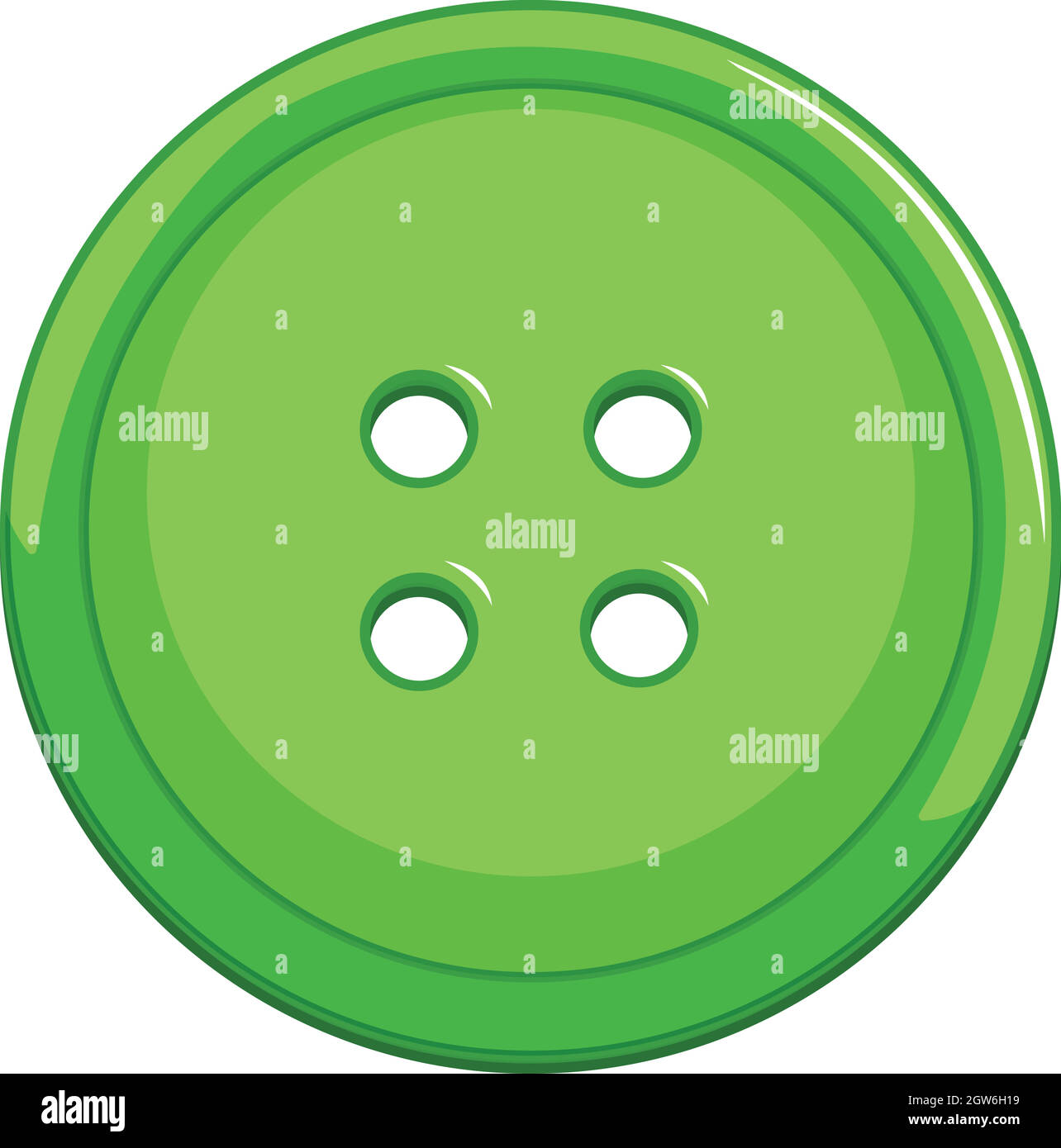 Green button on background Stock Vector Images - Alamy