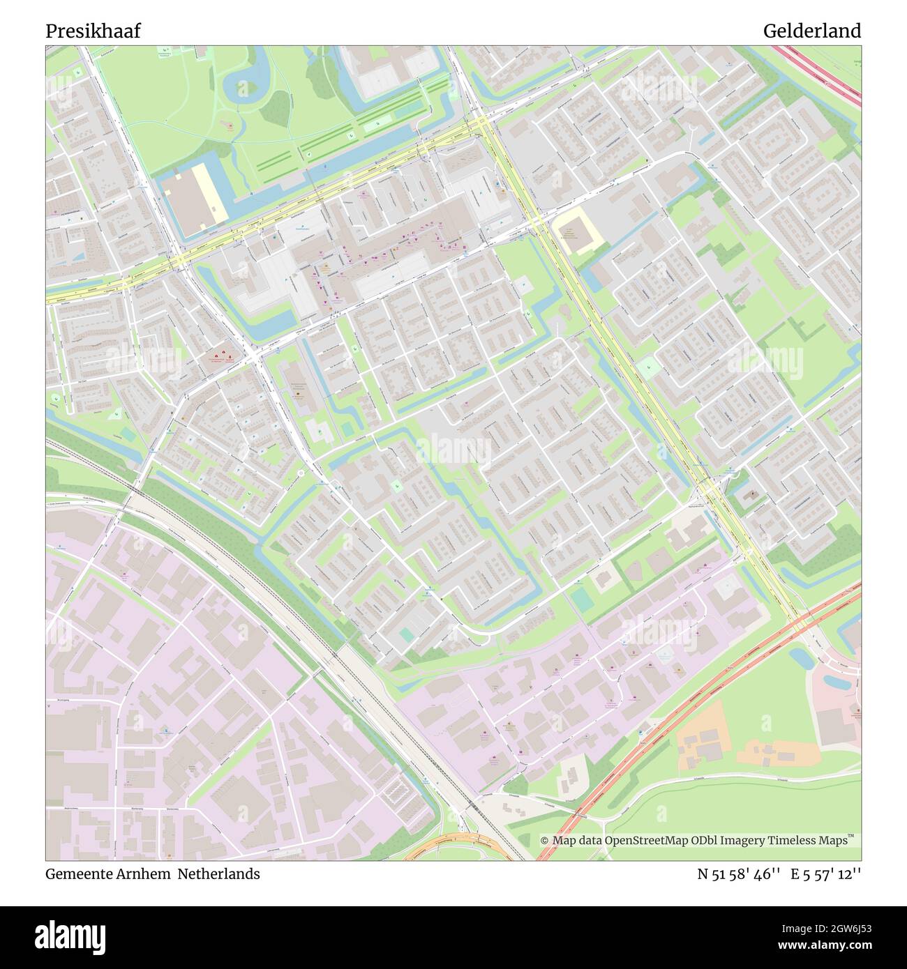 Arnhem map hi-res stock photography and images - Alamy
