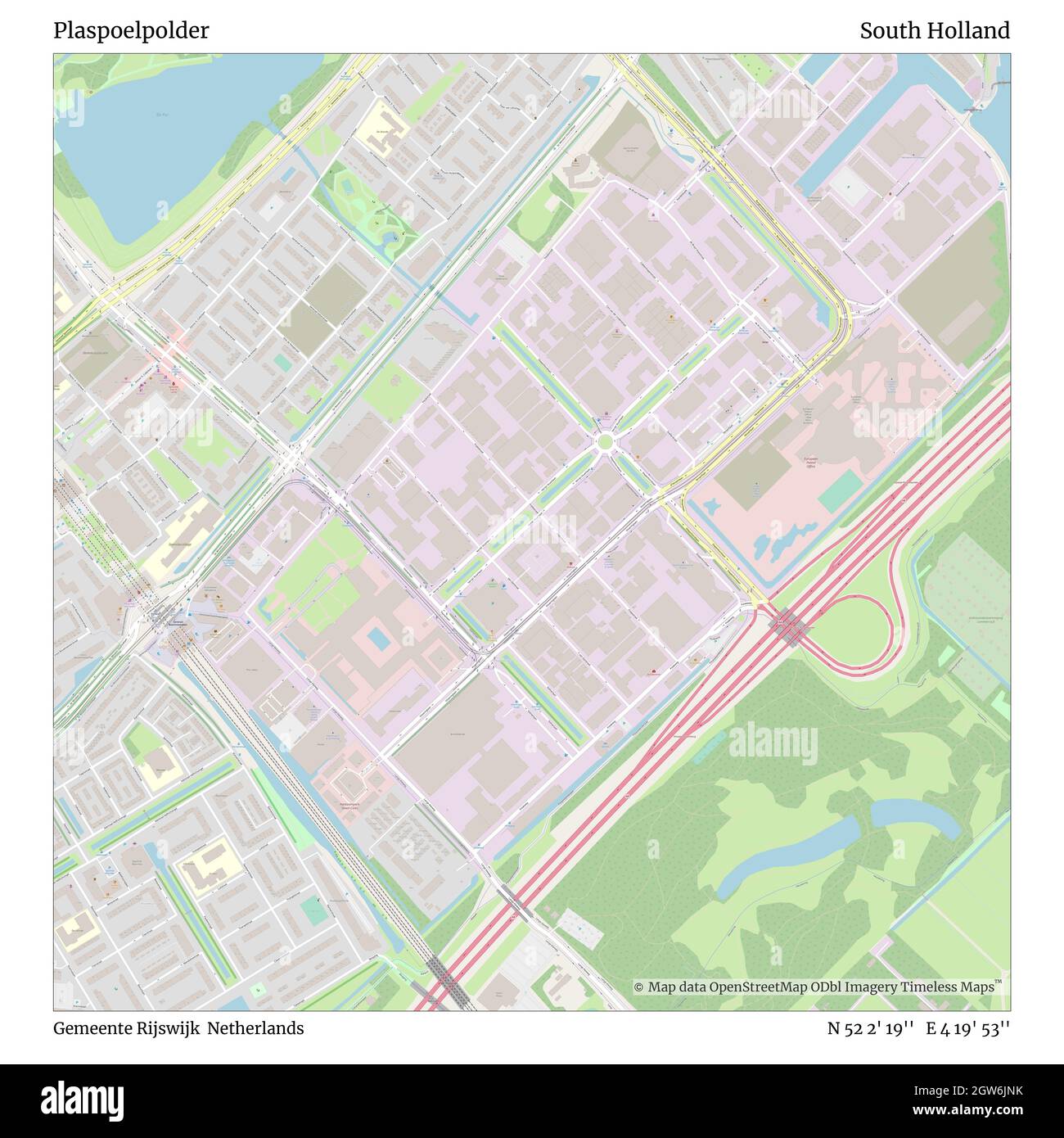 Plaspoelpolder, Gemeente Rijswijk, Netherlands, South Holland, N 52 2 ...