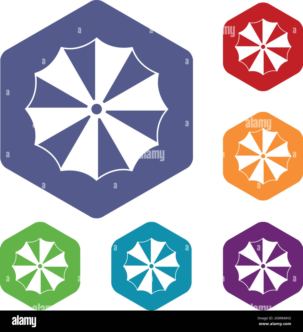 Umbrella parasol sun shade Stock Vector Images - Alamy