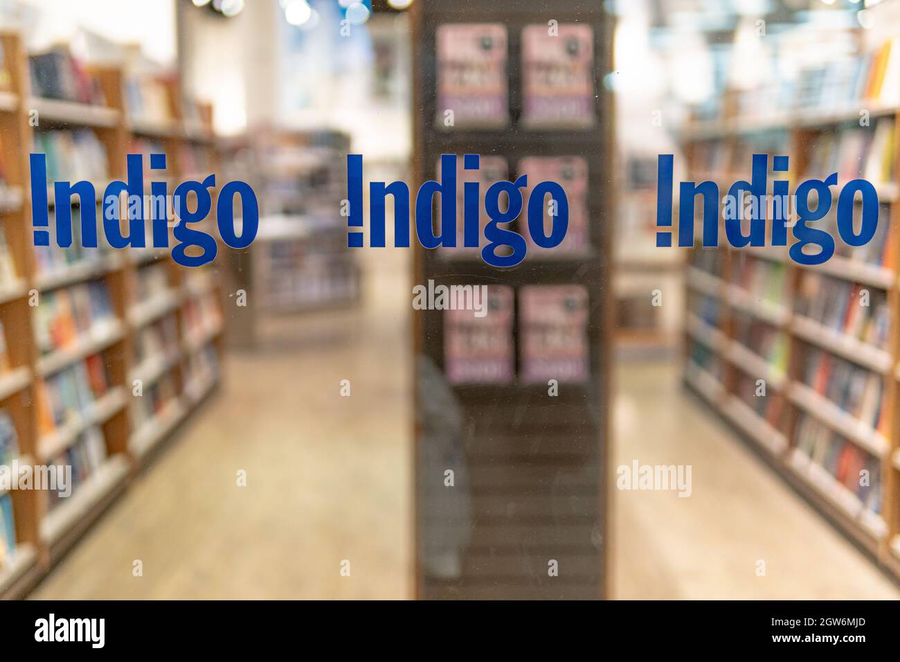 1 October 2021 - Calgary Alberta Canada - Indigo Bookshop in Calgary ...