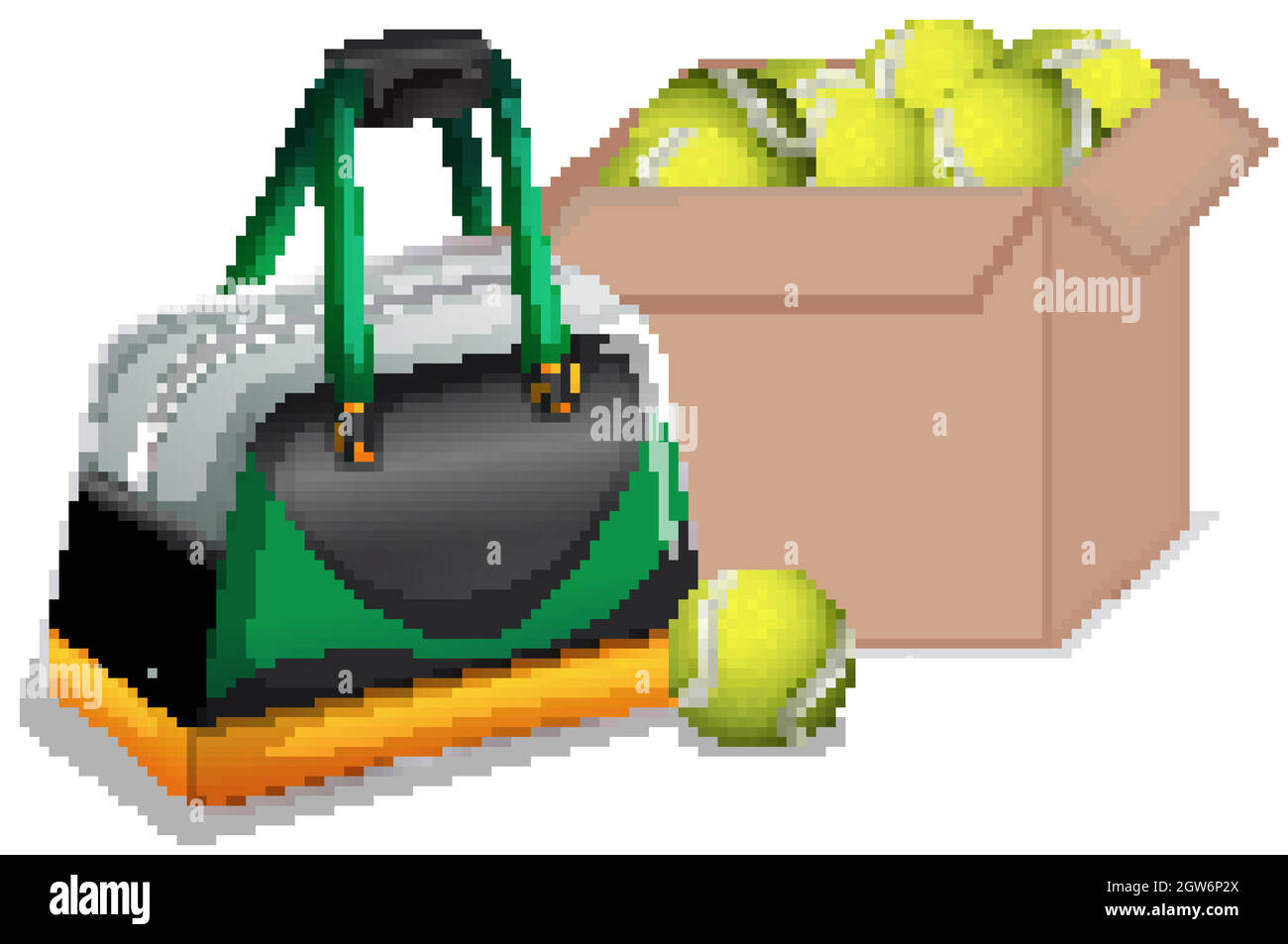 Tennis balls container hi-res stock photography and images - Alamy