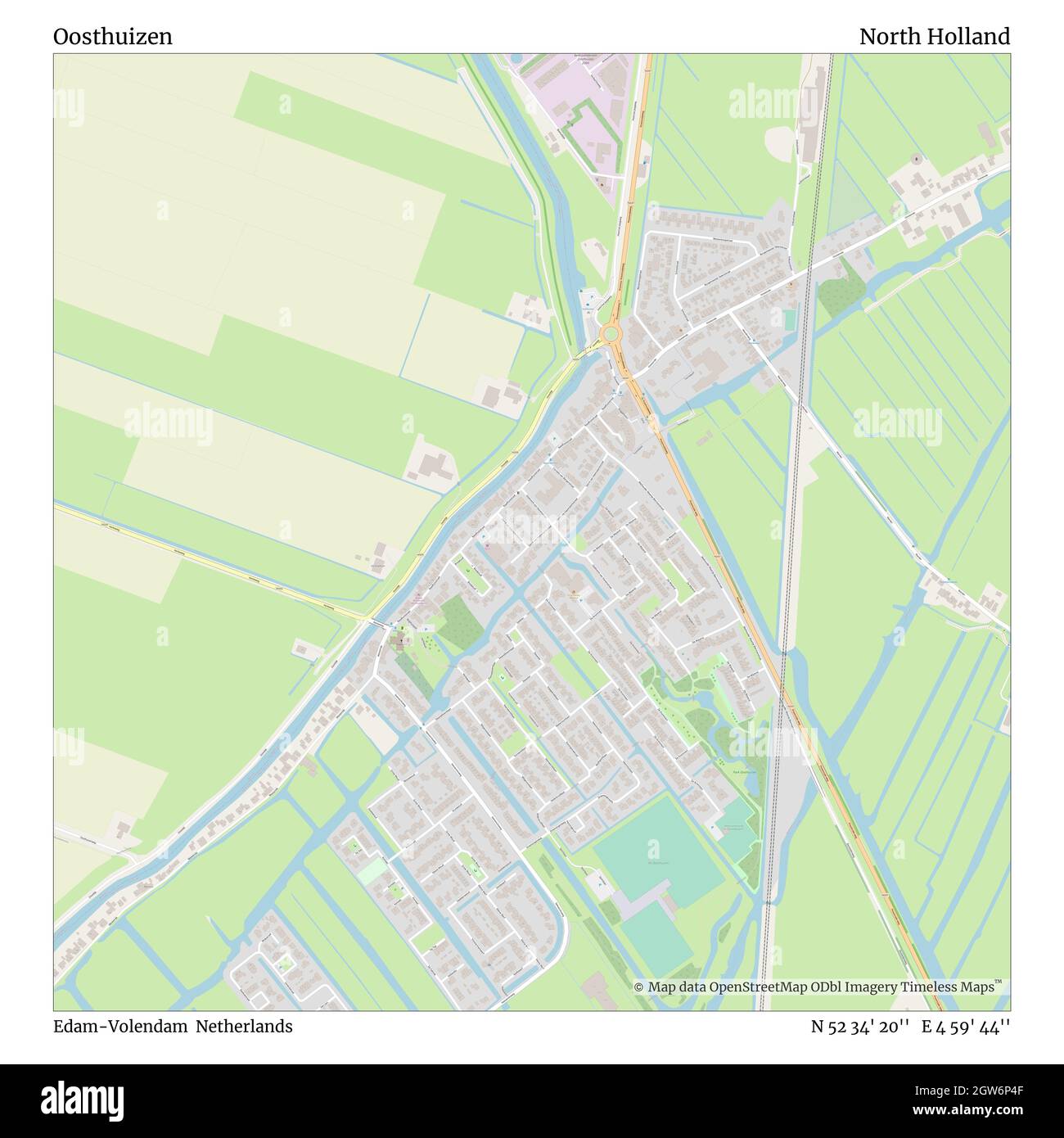 Oosthuizen, Edam-Volendam, Netherlands, North Holland, N 52 34' 20'', E ...