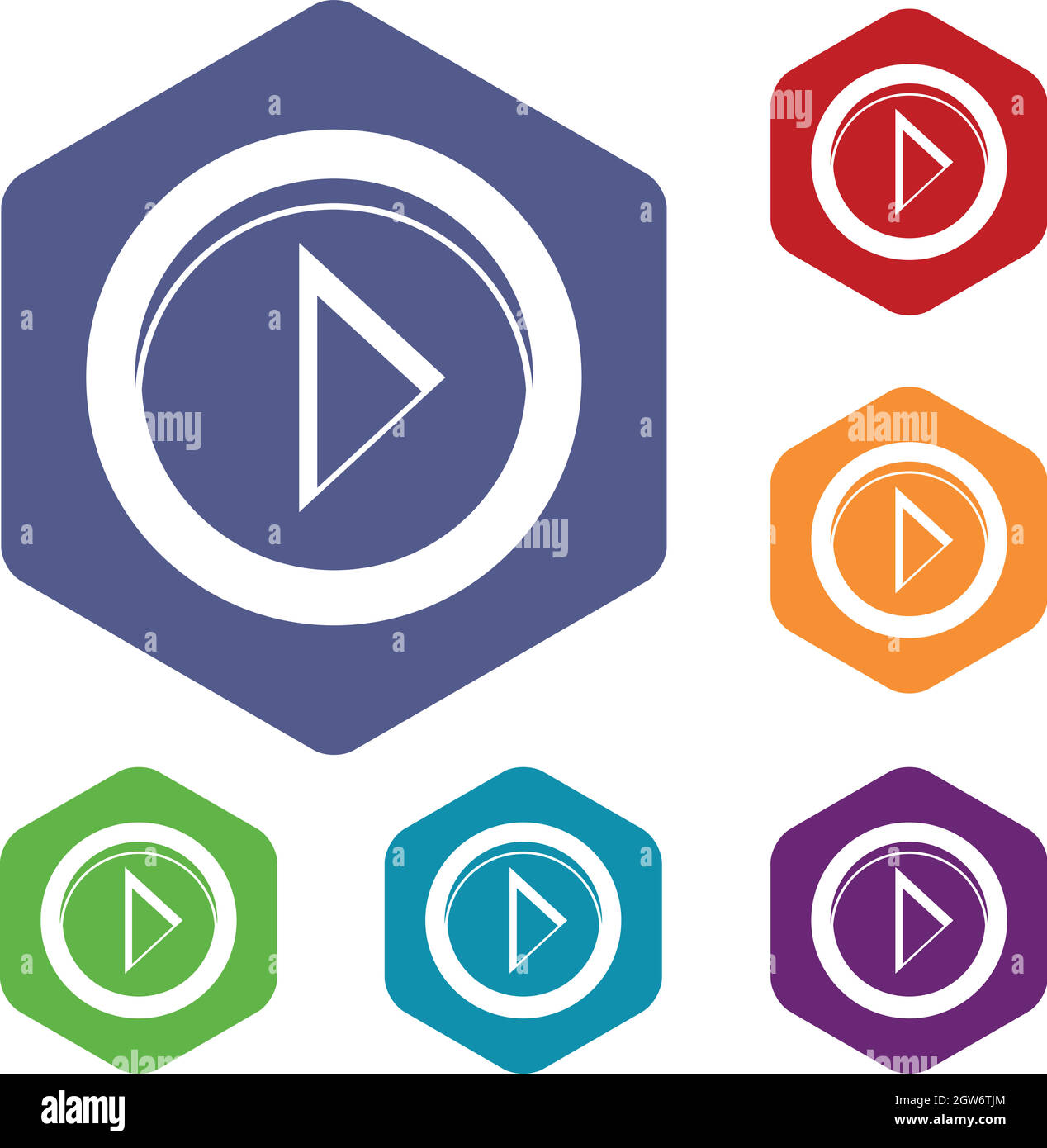 Cursor to right in circle icons set Stock Vector Image & Art - Alamy