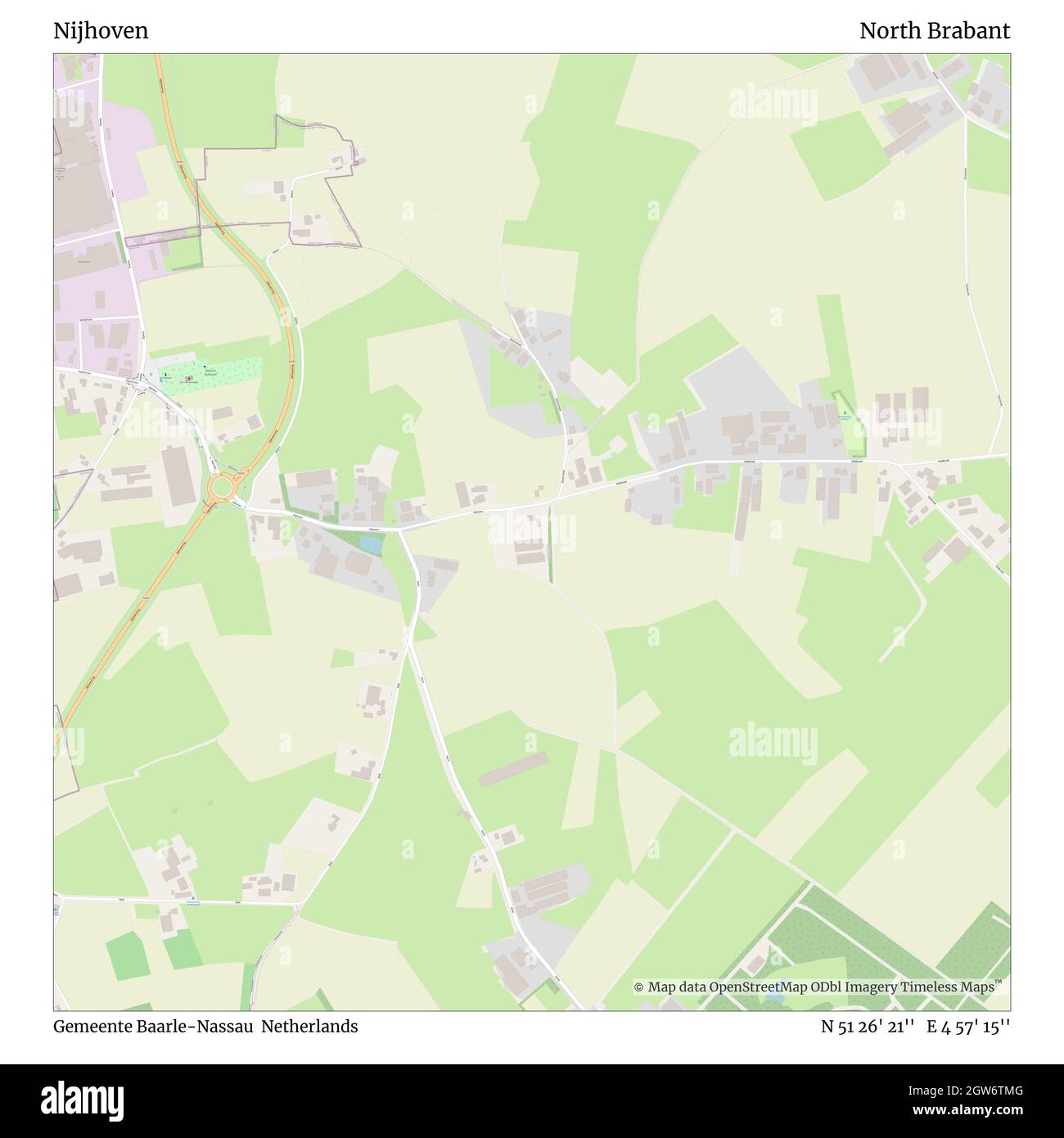 Nijhoven, Gemeente Baarle-Nassau, Netherlands, North Brabant, N 51 26 ...