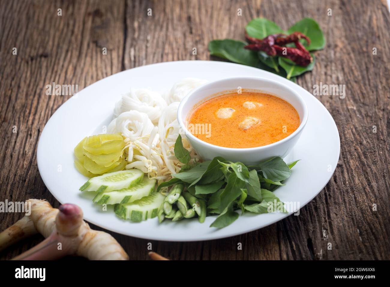 Fermented Rice Flour Noodles High Resolution Stock Photography and ...