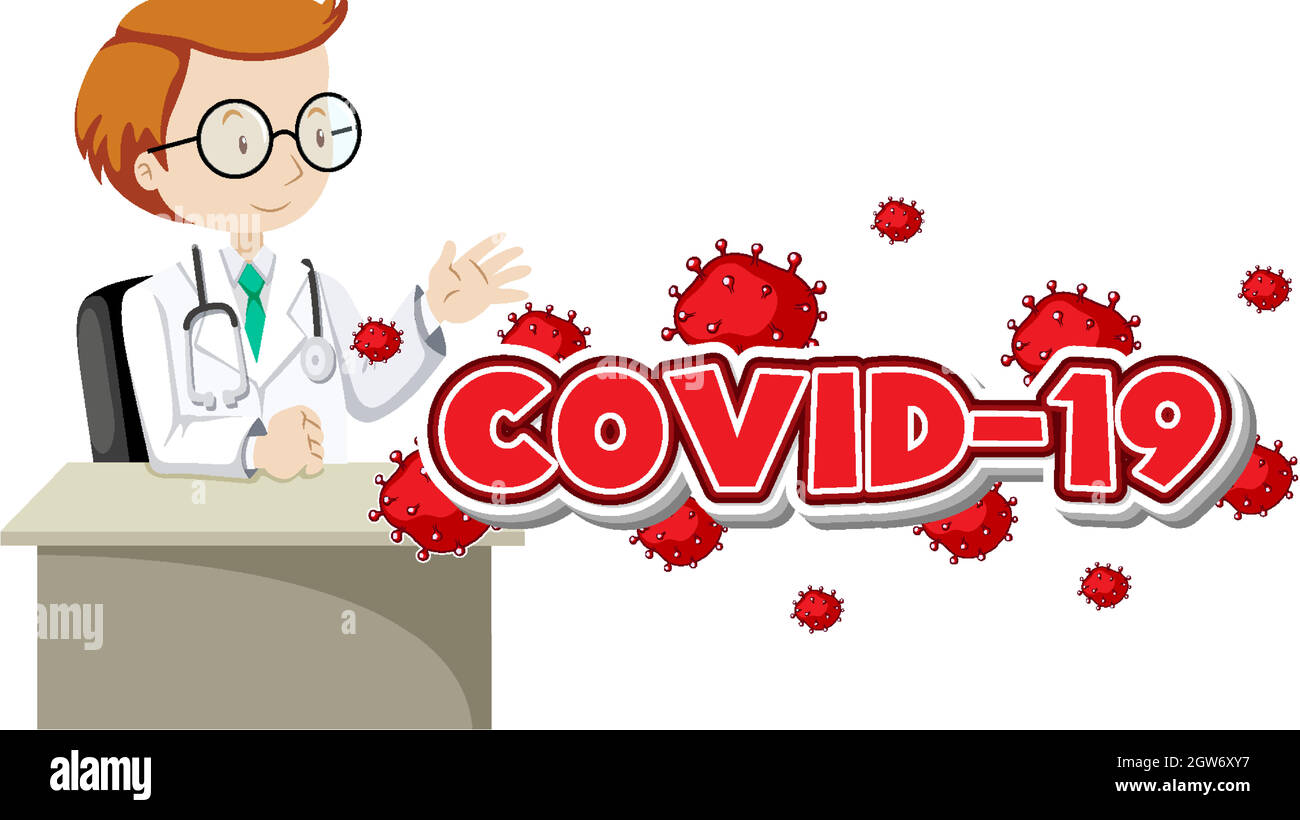 Doctor covid 19 virus Stock Vector Images - Alamy