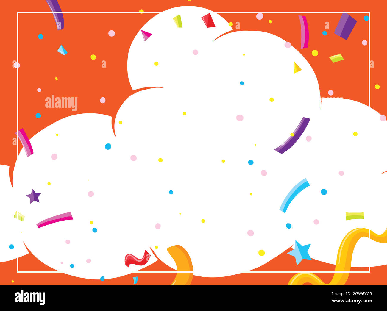 Orange template Stock Vector Images - Alamy