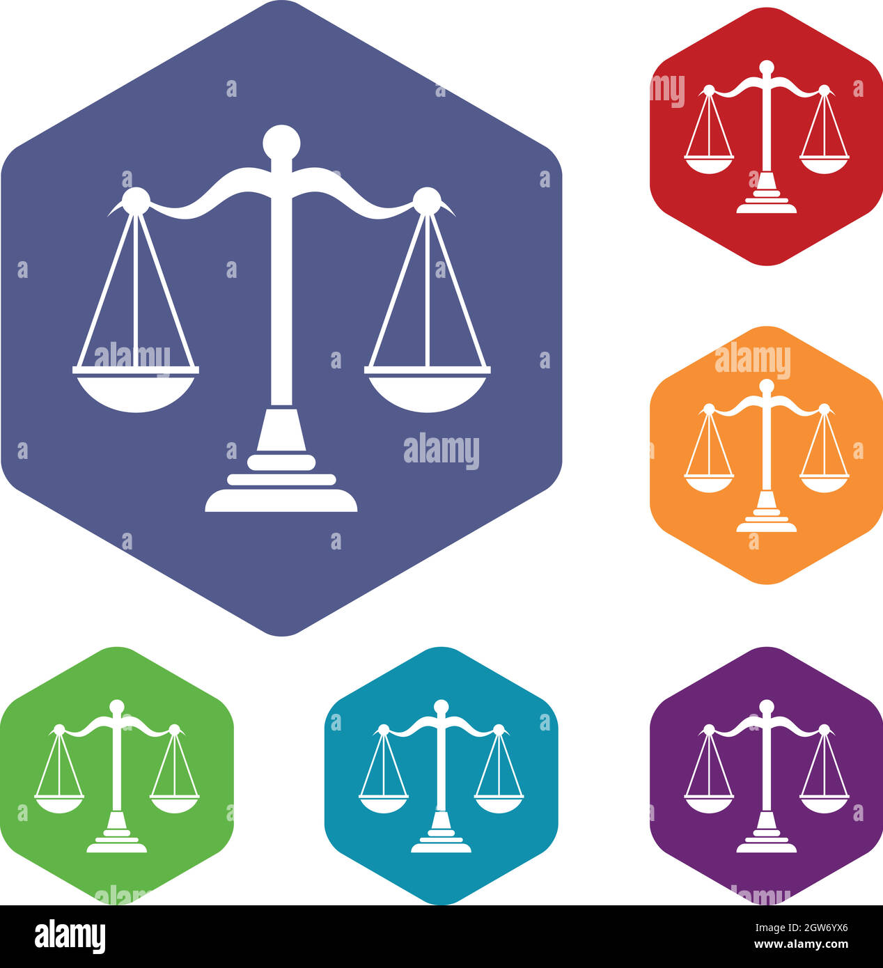 Balance scale icons set Stock Vector Image & Art - Alamy