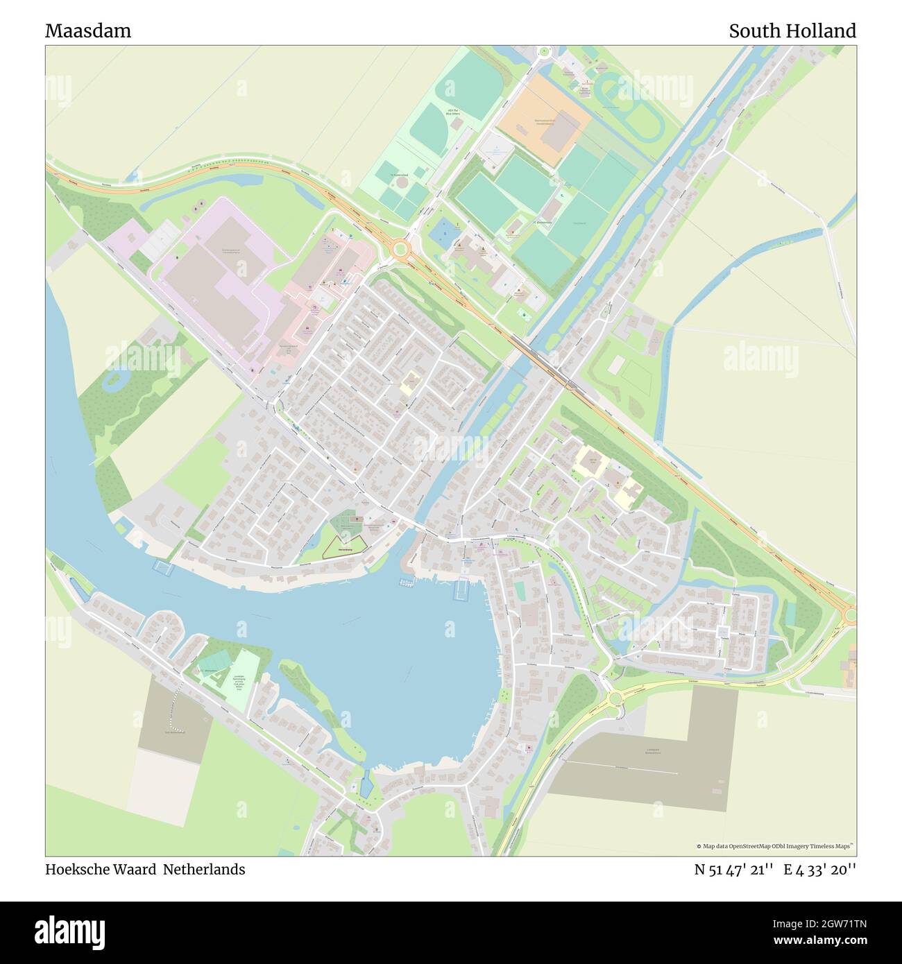 Maasdam map hi-res stock photography and images - Alamy