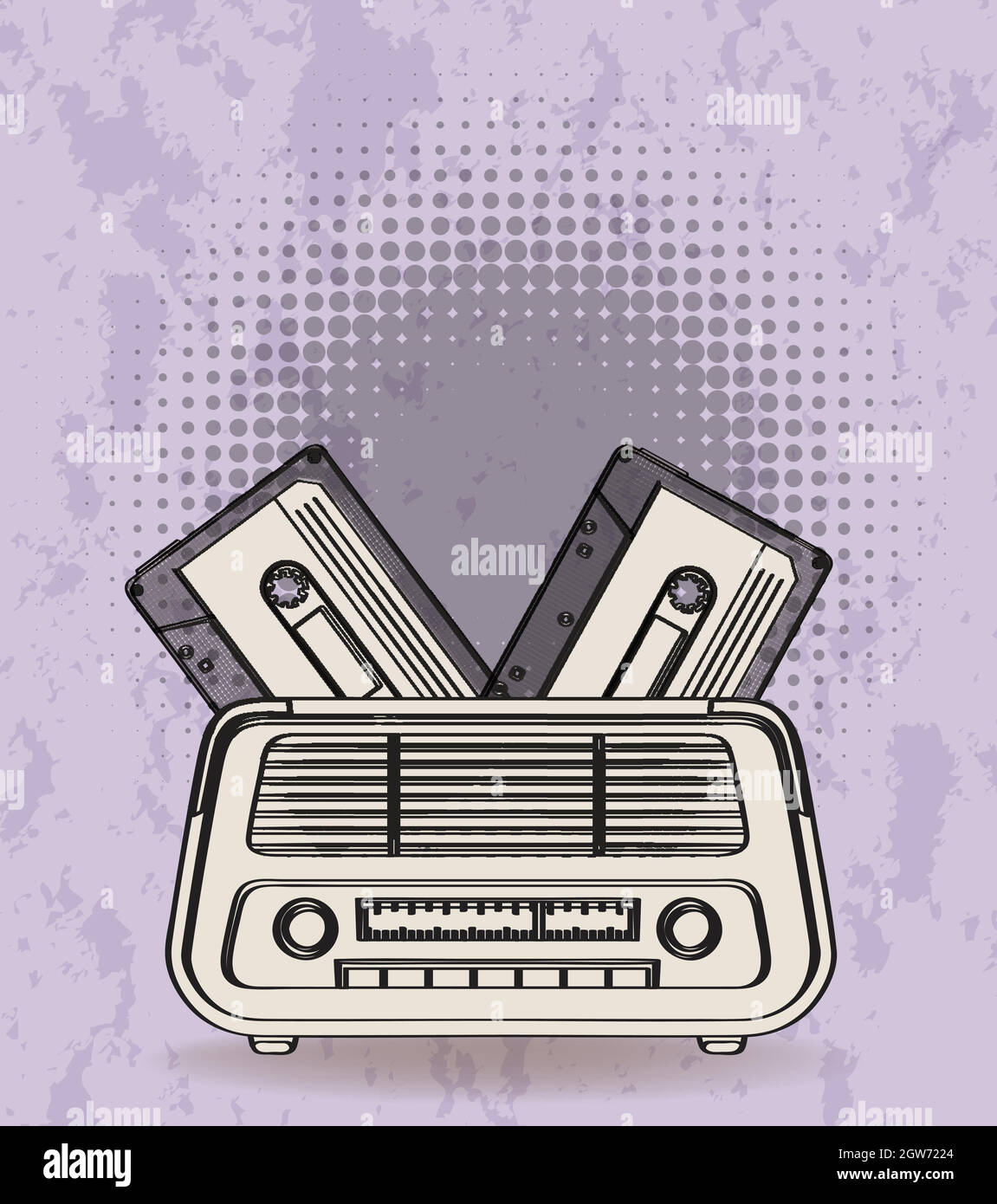 Radio text Stock Vector Images - Alamy